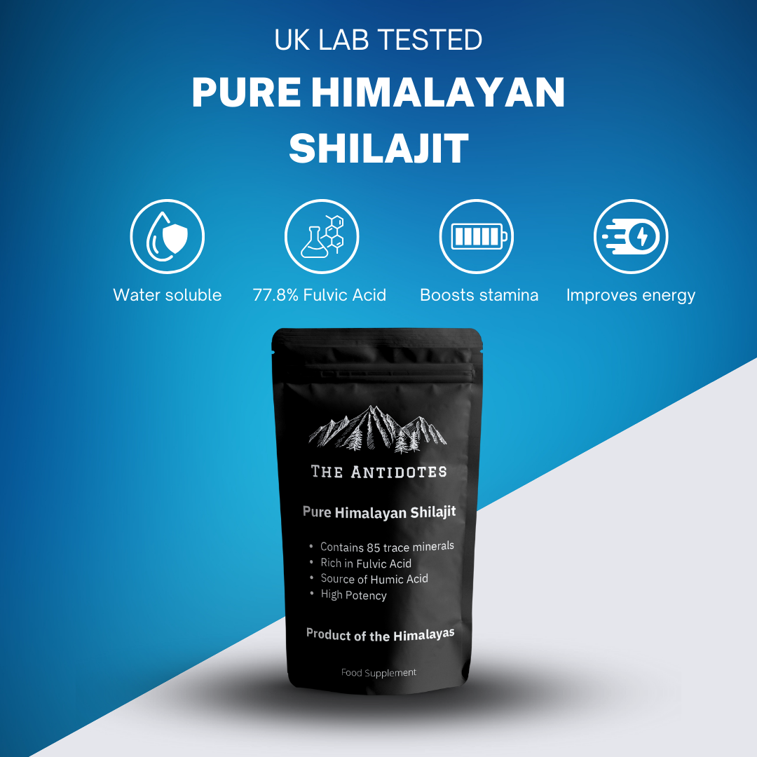 100% Pure Black Himalayan Shilajit (Gold Grade) – The Antidotes